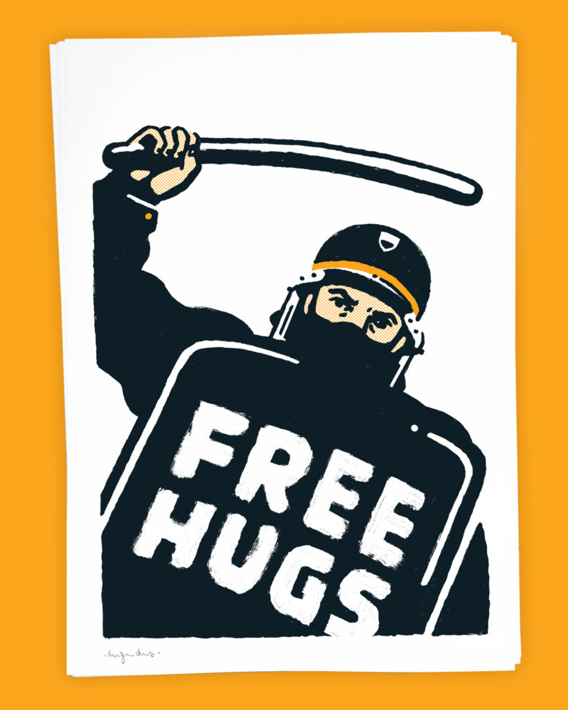 Free hugs • A4 – Dugudus